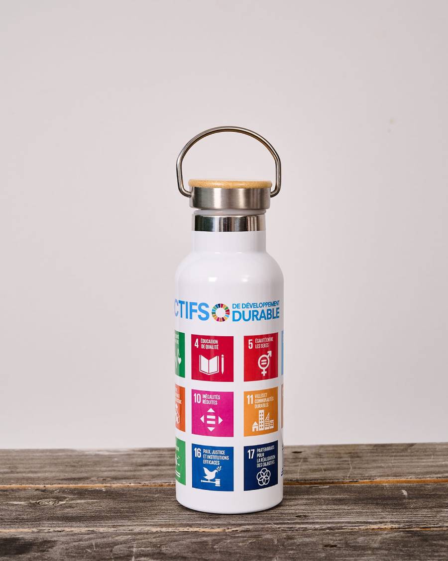 Water bottle Sustainable Development Goals SDG | UNESCO Shop